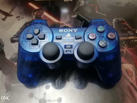 Sony Ps2 Ocean Blue Clear Controller Džojstikgamepad Kontroleri Olxba