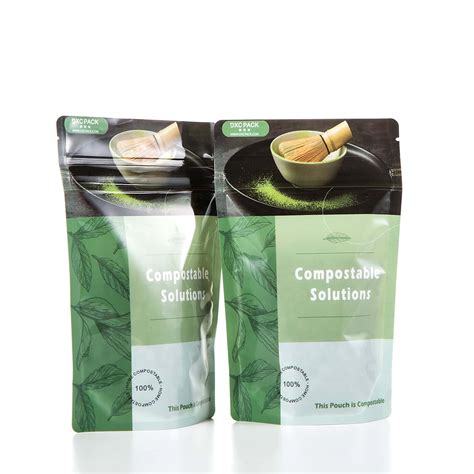 High Barrier Compostable Tea Bag Custom Flexible Packaging