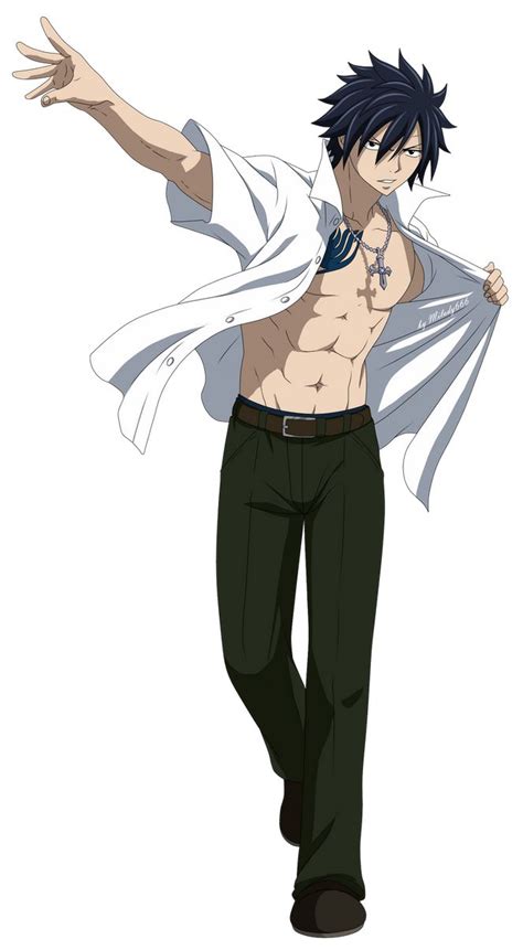 Gray Fullbuster By Milady666 On Deviantart Fairy Tail Gray Natsu Fairy