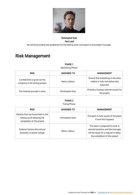 Software Functional Test Plan Template Free PDF Google Docs Word Template Net