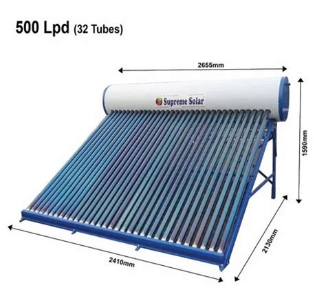 Supreme Solar Water Heater At Best Price In Ranchi By Sunson