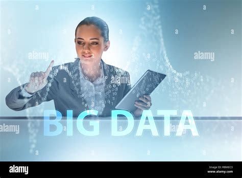 Big Data Concept With Data Mining Analyst Stock Photo Alamy