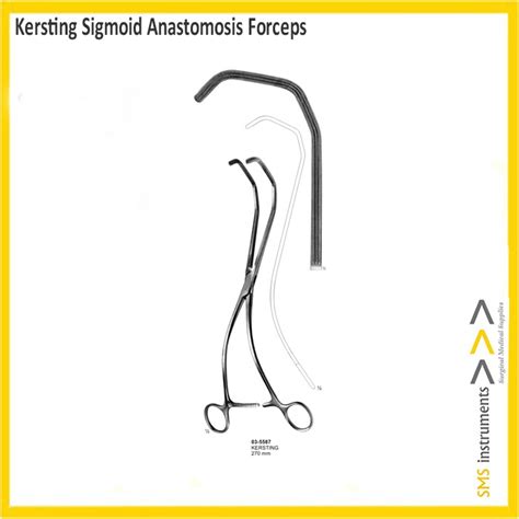 Kersting Sigmoid Anastomosis Forceps Sms Intestinal Surgical