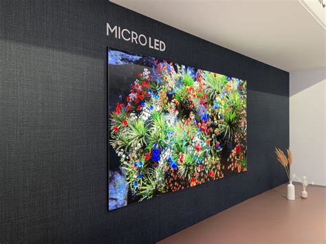 MicroLED-телевизоры: революция в мире телевизоров и их влияние на рынок