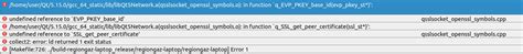 Ubuntu Gcc Static Build Failure Qsslsocket Openssl Symbols