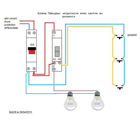 Schema Connexion Telerupteur