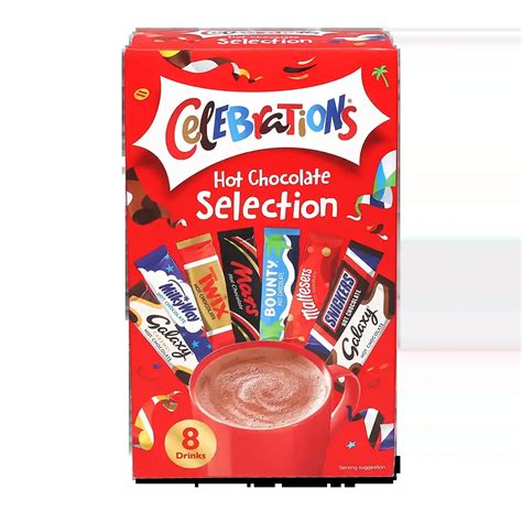 Mars Celebrations Seleção De Chocolate Quente 8 Saquetas De