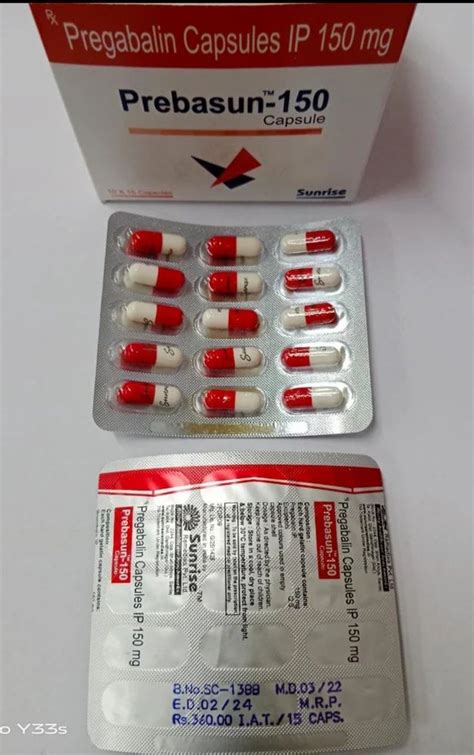 Pregabalin 150 Mg Capsule At ₹ 500box Pharmaceutical Capsules In