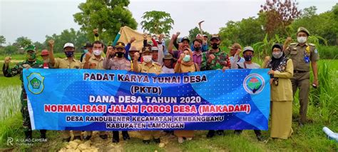 Program Padat Karya Tunai Lancar Berkat Babinsa Harian Surabaya