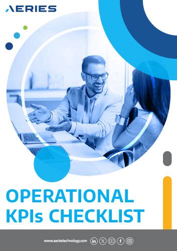 Operational Kpis Checklist Aeries Technology