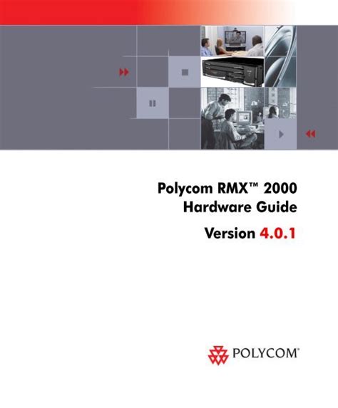 RMX 2000 Hardware Guide Book Polycom