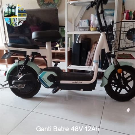 Jual Baterai Sepeda Listrik V Ah Bergaransi Kota Bekasi Gethukelektrik Tokopedia