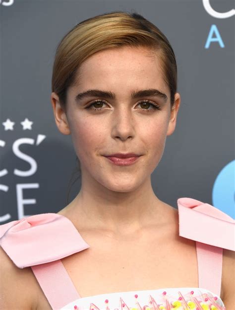 Kiernan Shipka Hair And Makeup At Critics Choice Awards 2018 Red