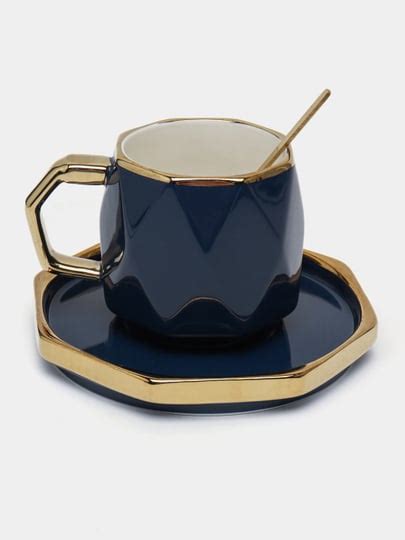 Likopcha Va Qoshiq Bilan Bokal Sovga Toplami Ni Arzon Narxda Sotib Oling — Uzum 348730