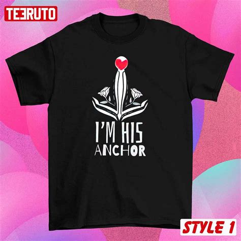 Im Her Captain His Anchor Husband And Wife Couple Matching Valentine T