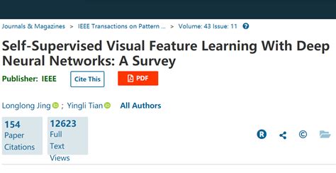 【tpami2021】深度神经网络自监督视觉特征学习综述，22页pdf 专知vip