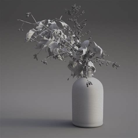 Decorative Autumn Twigs 3d Model 34 Max Free3d