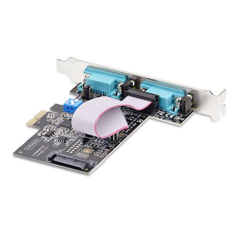 2 Port Serial Pcie Card Dual Port Pci Express To Rs232 Rs422 Rs485 Db9 Serial