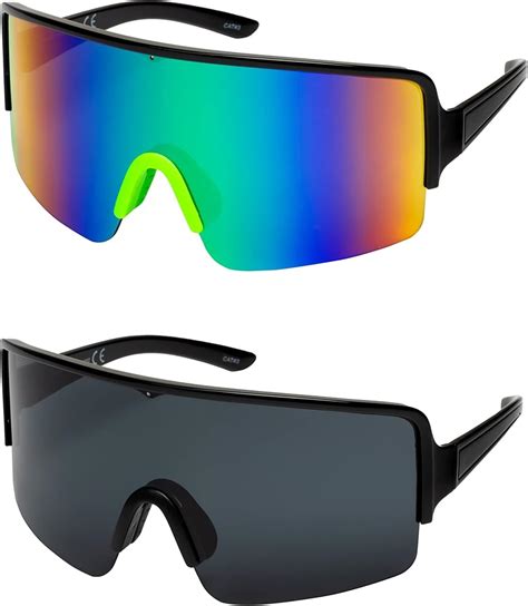 Mirrored Sunglasses Men