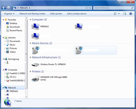 if you click on the freenas icon you can view