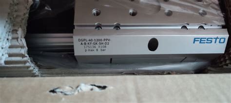 Variateur Festo Dgpl 40 1200 Ppv A B Kf Gk Sh D2 G V8m 0336 Eur