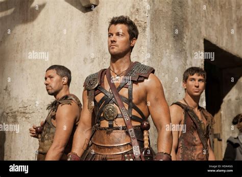 Spartacus War Of The Damned Center Daniel Feuerriegel In Men Of