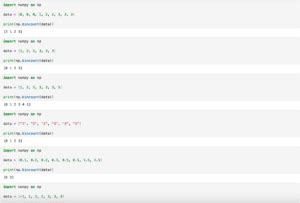 NumPy多次元配列をソートしてそのインデックスを返すargsort Python 3PySci