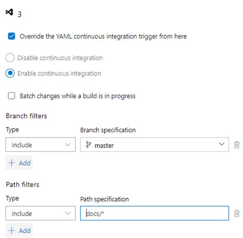 Multiple YAML Build Pipeline In Azure DevOps How To Prevent To Trigger