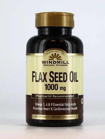 Flax Seed Oil Mg Soft Gels