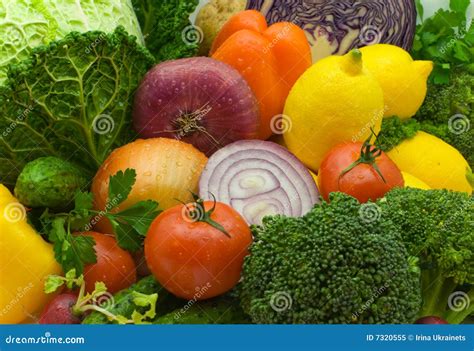 Vegetable Cocktail Stock Image Image Of Healthy Fruit 7320555