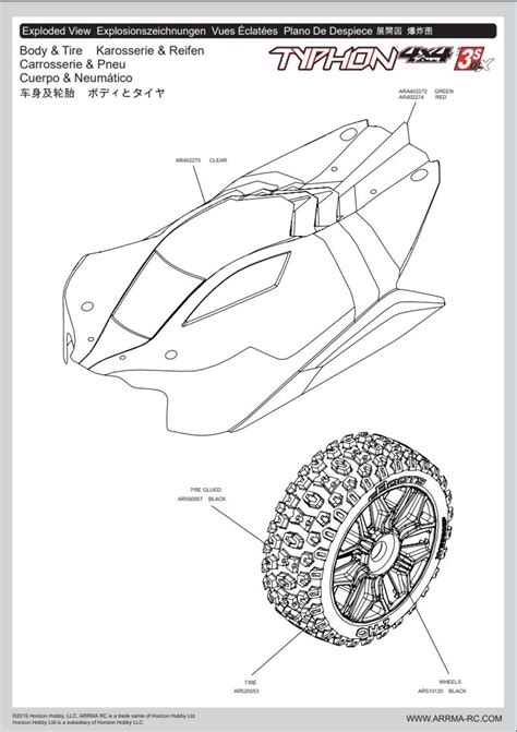 23 Arrma Typhon 6s Parts Giuliadevynn