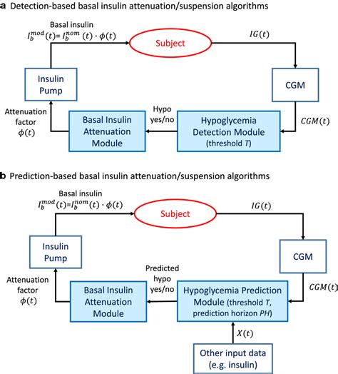 Schematic Representation Of Basal Insulin Suspension Attenuation Download Scientific Diagram