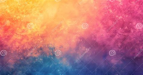 Abstract Blurred Gradient Background With Noise And Grain Filter Stock Illustration
