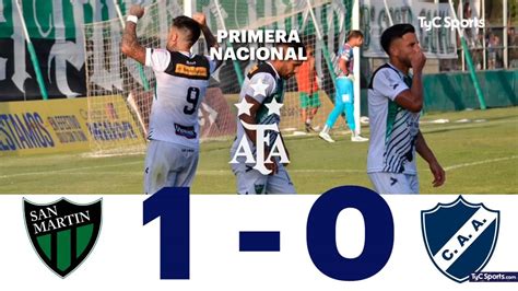 San Martín Sj Vs Alvarado En Vivo Seguí El Partido Minuto A Minuto