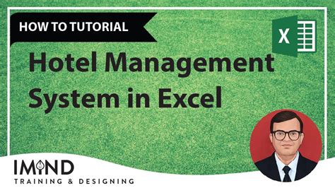 Hotel Management System In Excel Youtube