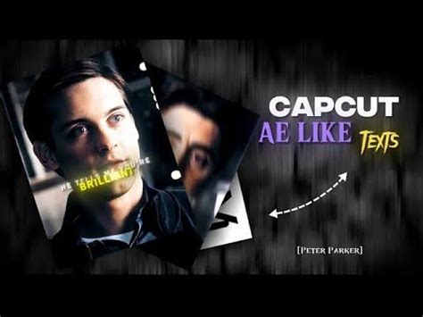 Capcut Text Tutorial Like Ae L Capcut Text Edit How To Make Trending
