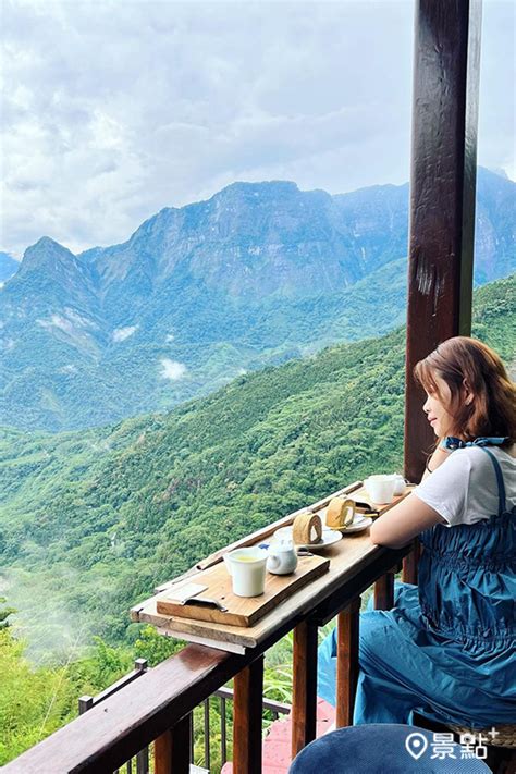 坐看山嵐群峰療癒美景旅人茶濃三角鐵茶屋人間仙境 景點