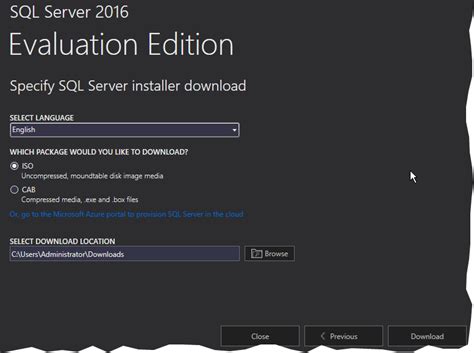 Versiones De Evaluacion Sql Server 2016 ~ Sql Server