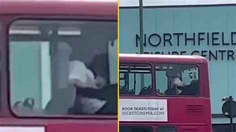 Couple Seen Having Sex On Top Deck Of Bus In Birmingham Uk Couple Seen Having Sex On Top Deck Of Bus In Birmingham Uk