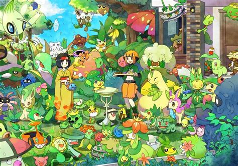 Top 5 Grass Type Pokemon Pokémon Amino