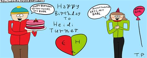 South Park Fanart71heidi Birthday By Trentpage On Deviantart