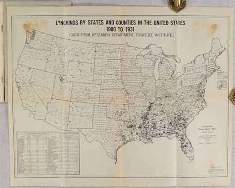 Old World Auctions Auction 191 Lot 154 Lynchings By States And