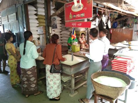 ဘီးလင်းမြို့နယ်အတွင်းရှိ ဆန်ဆိုင်များအား ဈေးနှုန်းမြှင့်တင်ရောင်းချခြင်း ရှိ၊မရှိ ကွင်းဆင်းစစ