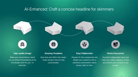 Streamlined Process Slide Templates Presentations Ai