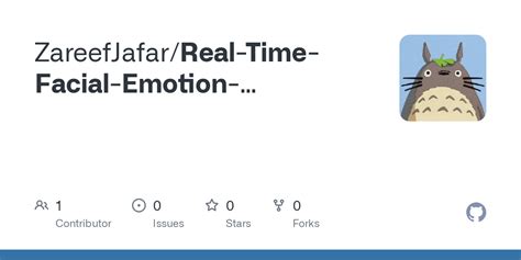 Github Zareefjafarreal Time Facial Emotion Recognition System
