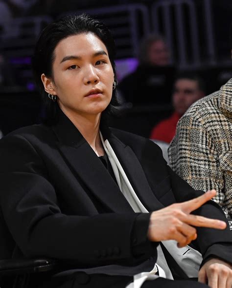 Bts Arg On Twitter Rt Nba Great To Have Our Friend Suga In La For