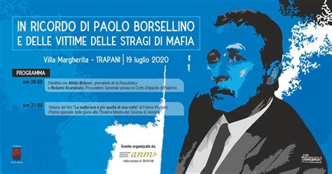 Luglio Gli Eventi In Sicilia E In Provincia Di Trapani Per Ricordare La Strage Di