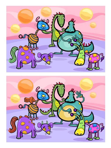 Дидактичні вправи Знайди 10 відмінностей в картинках Дидактичні матеріали