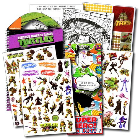 The 3 Best Ninja Turtle Activity Books Life Maker