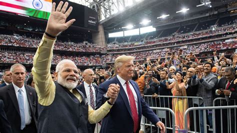 Trump At Texas Howdy Modi Rally — In Photos